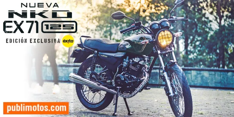 AKT NKD EX 71. Una edición limitada para almacenes Éxito